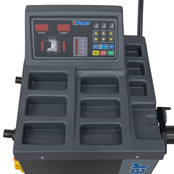 PKW Reifenmontiermaschine H-1024 und Radwuchtmaschine "ECO" inkl. Hil ...