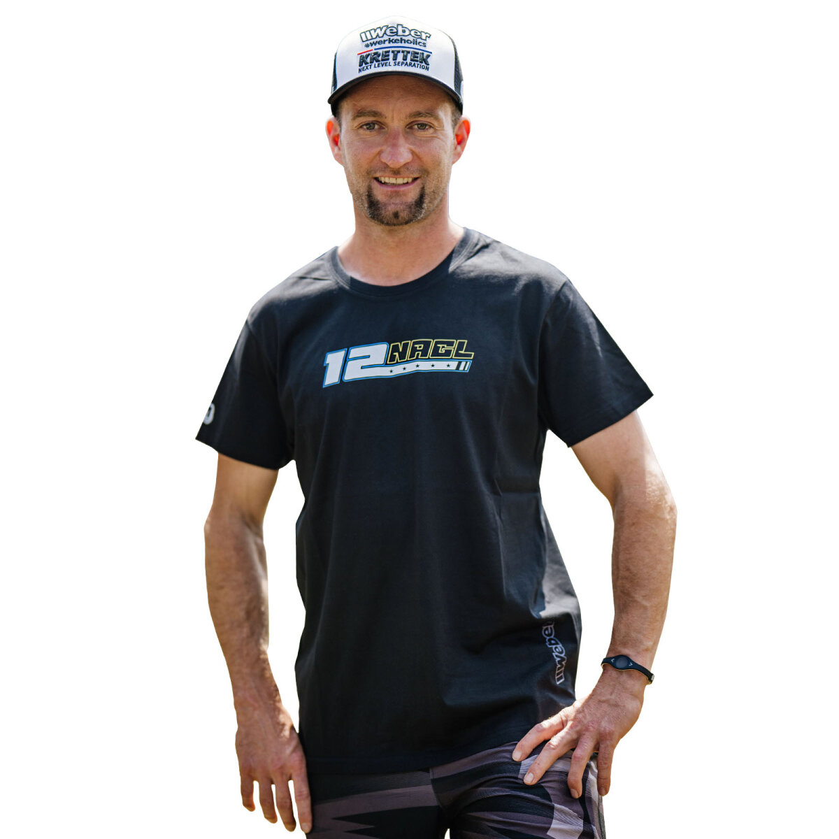 Weber Max Nagl T-Shirt schwarz - Weber-Werke.de, 19,90